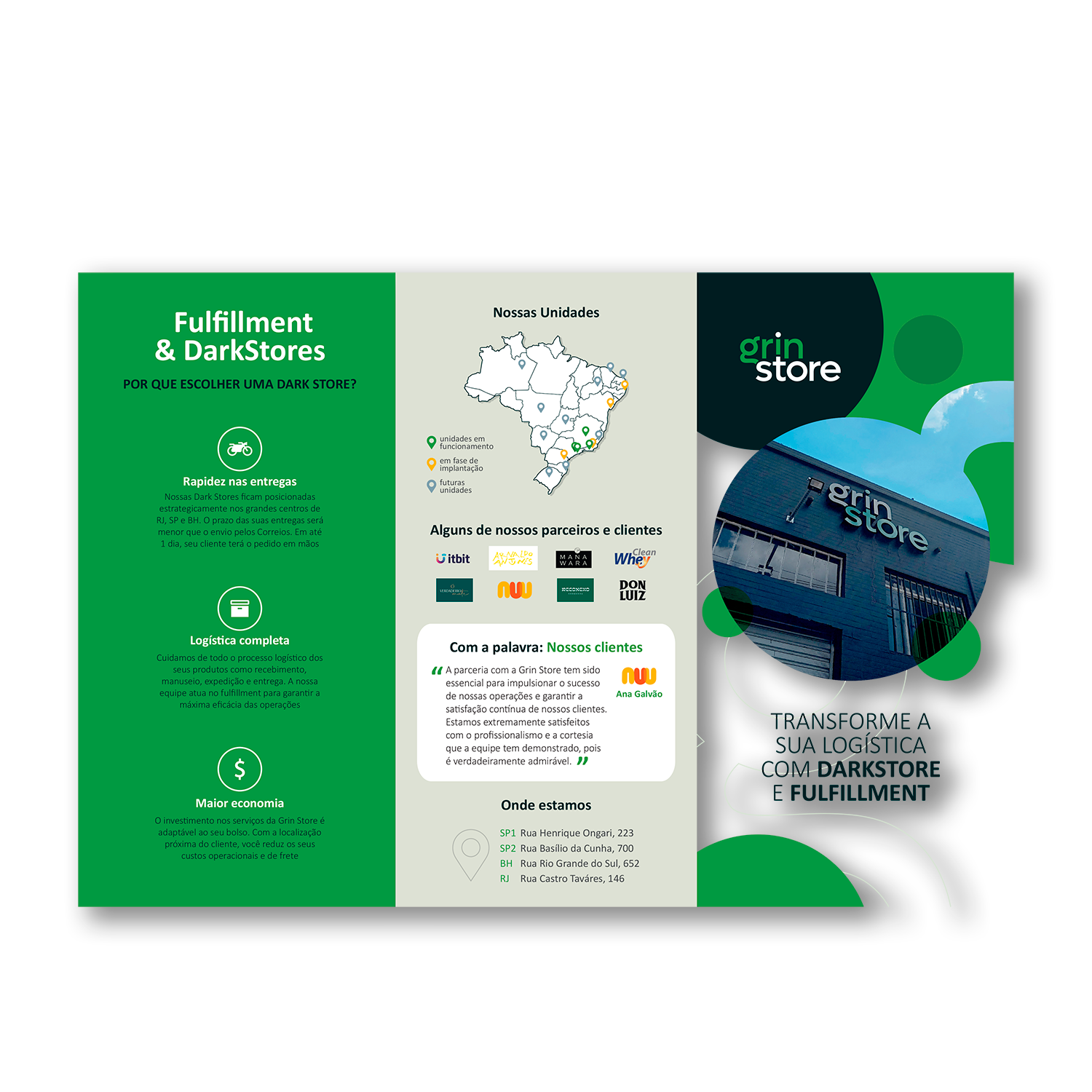 Logística - Grin Store